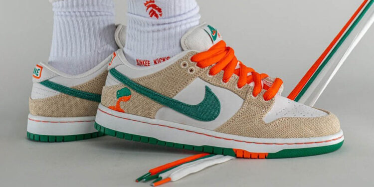 Super Mario Bros Inspires Design for Custom Nike Dunks