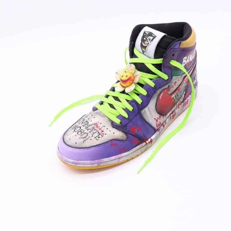 The Joker Gets His Own Air Jordan 1 Sneakers