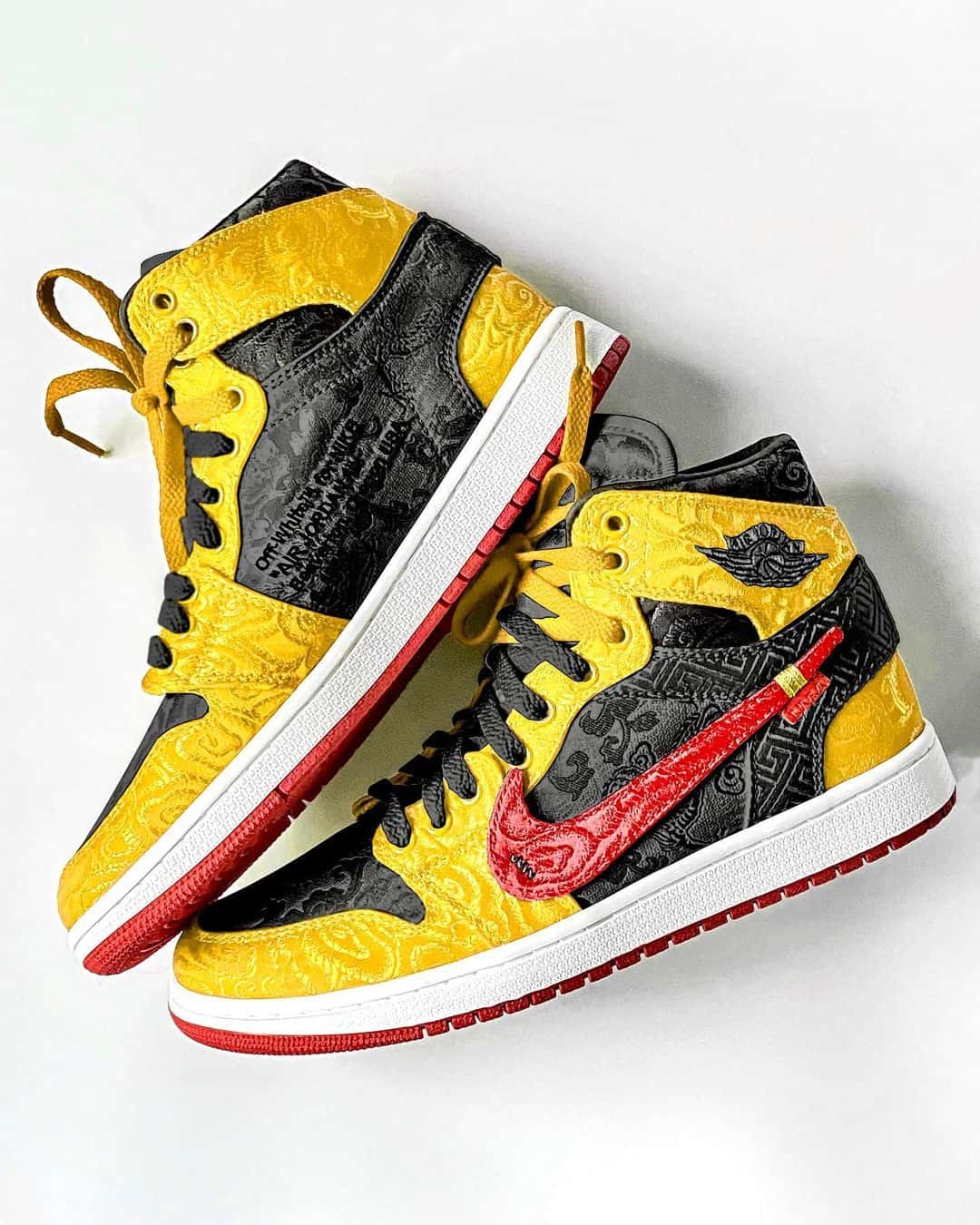 Bruce Lee Inspires a Sleek Off-White Satin Air Jordan 1 Lux Sneaker