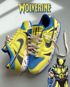 Deadpool And Wolverine Nike Dunk Low Sneakers Are Amazing