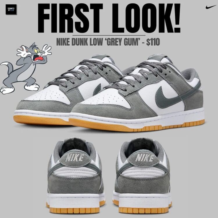 Nike Dunk Low: Team Tom Grey Gum vs. Team Jerry Diffused Taupe