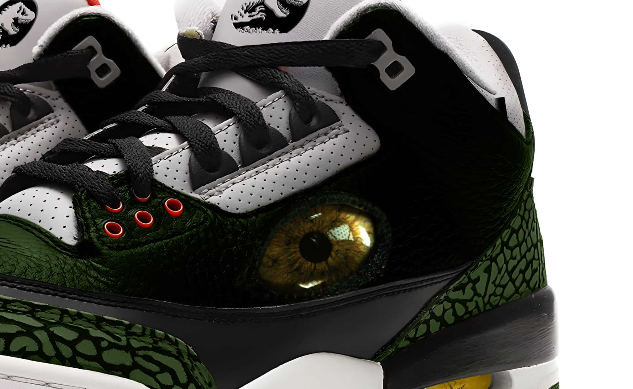 These Jurassic World Air Jordans Were Built in a Dinosaur Lab