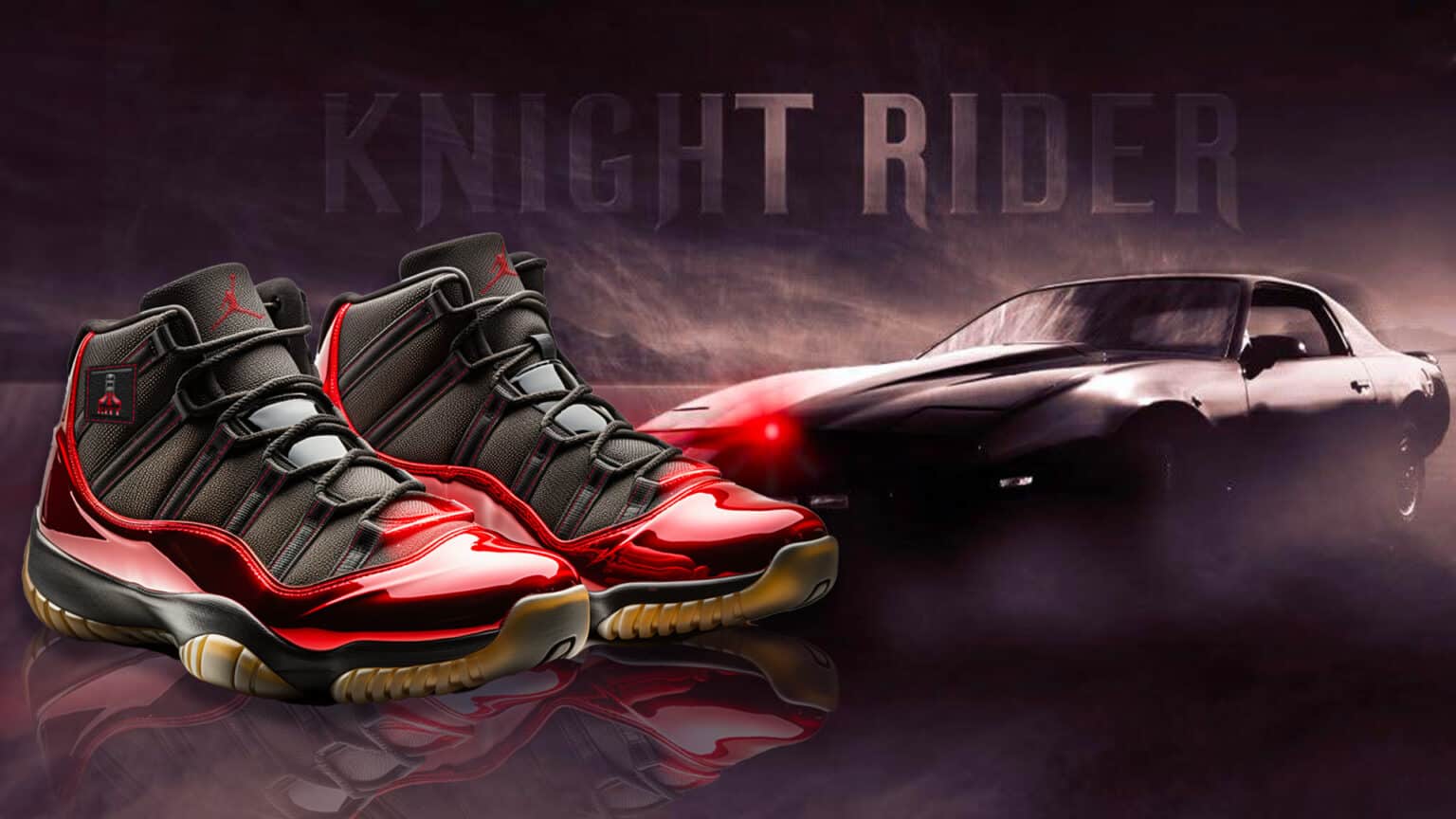 Knight Rider-Inspired Air Jordan 11s Bring KITT Back in Sneaker Form