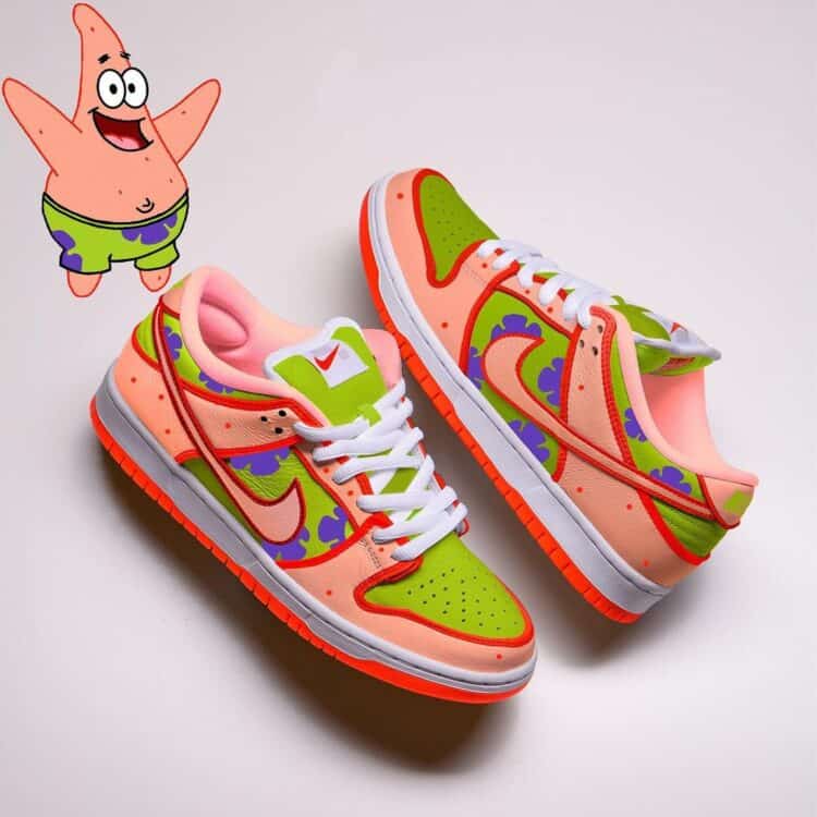Patrick Star Finally Gets His Own Nike Dunks