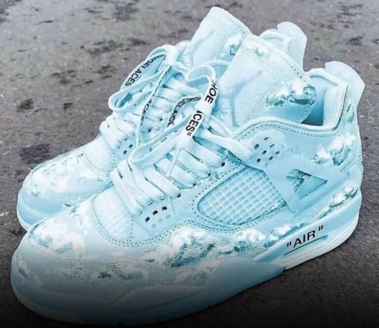 Cloudy With A Chance of Air Jordan 4 Sneakers