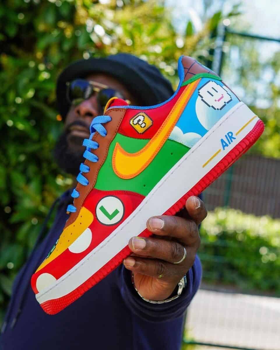 Level Up With Mario Bros x Nike Air Force 1 Sneakers