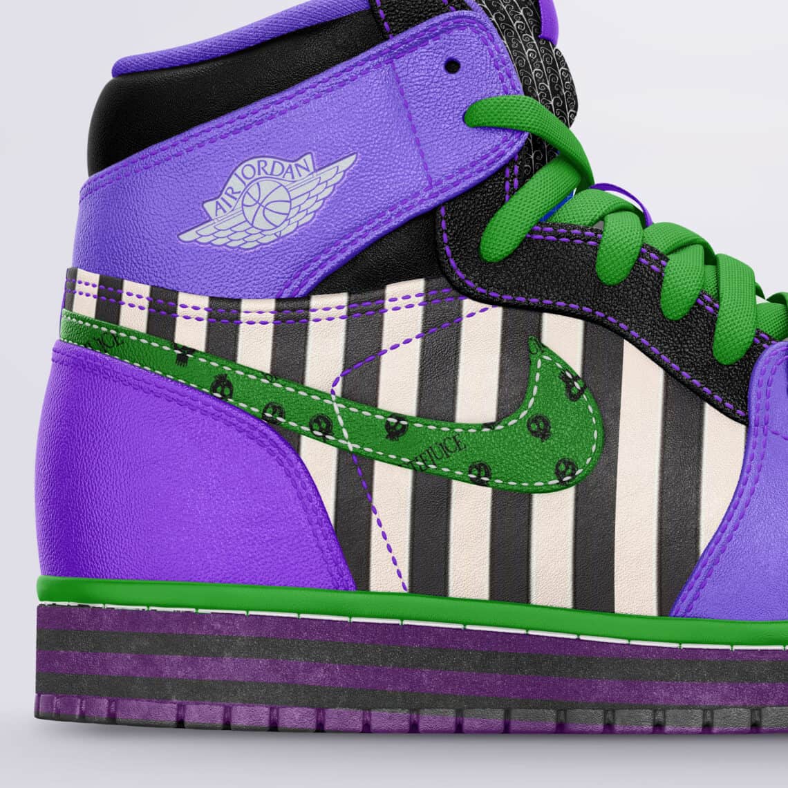 “Beetlejuice” Air Jordan 1 Concept Brings the Classic Movie to Sneaker ...