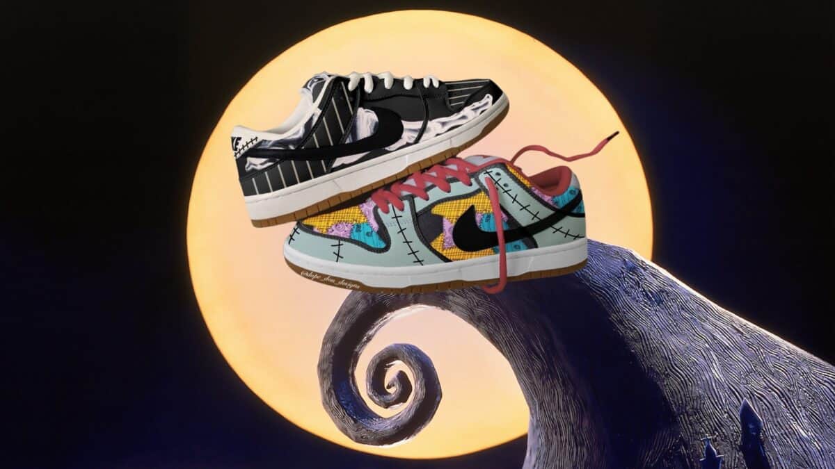 Jack & Sally Take Over Nike SB Dunk Low in These Hauntingly Good Sneakers