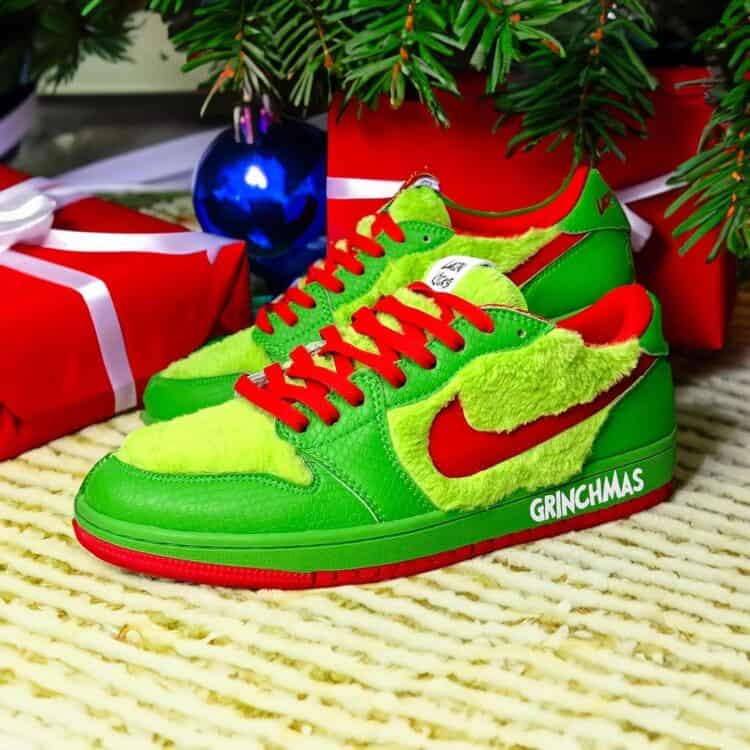 Here's Where To Buy The Grinchmas Air Jordan 1 Low This Christmas
