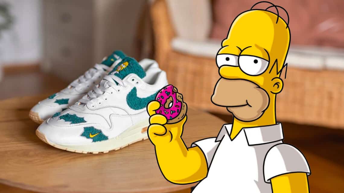 These Limited Air Max Sneakers Get A Homer (Hom-Air) Simpson Look