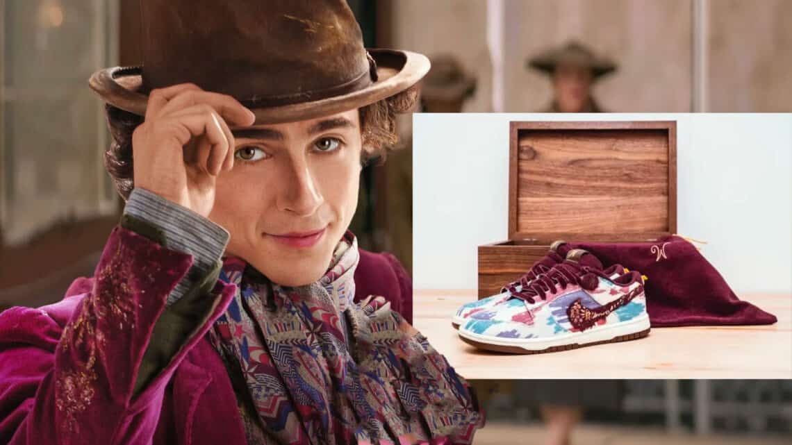 Willy Wonka Nike Dunks Celebrate The New Film