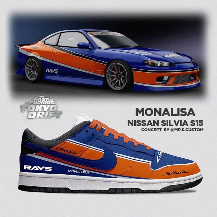 Tokyo Drift Meets Sneakers: The Iconic Nissan Silvia S15 x Nike Dunk Low