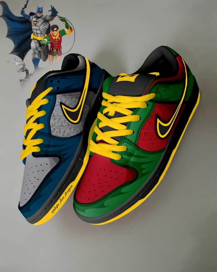 Holy Smokes, It's Batman & Robin x Nike SB Dunks