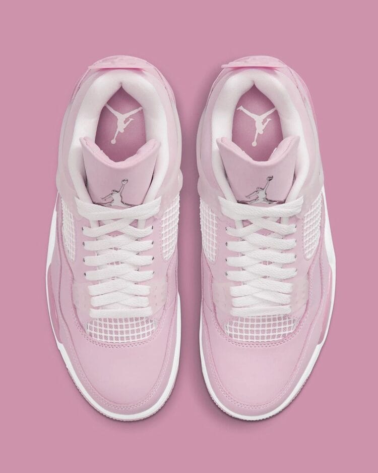 Pink Air Jordan 4 Orchid Sneakers Are Made For Love