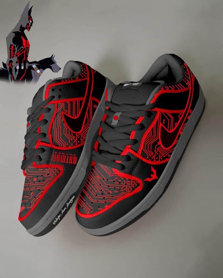 This Batman Beyond X Nike SB Dunk Low Sneaker Could Be Yours