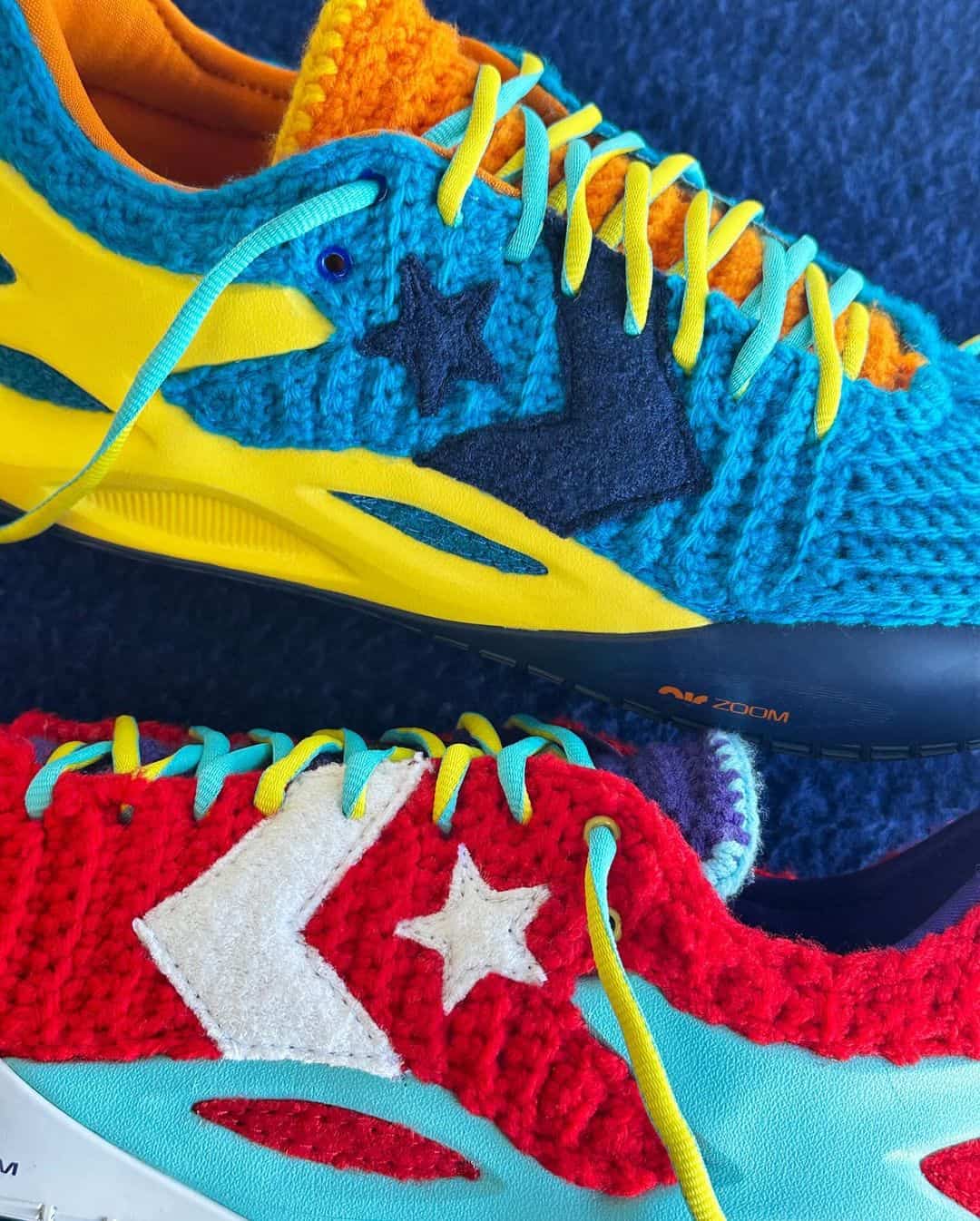 The Unique Crocheted Converse All-Star Worn By Shai Gilgeous-Alexander