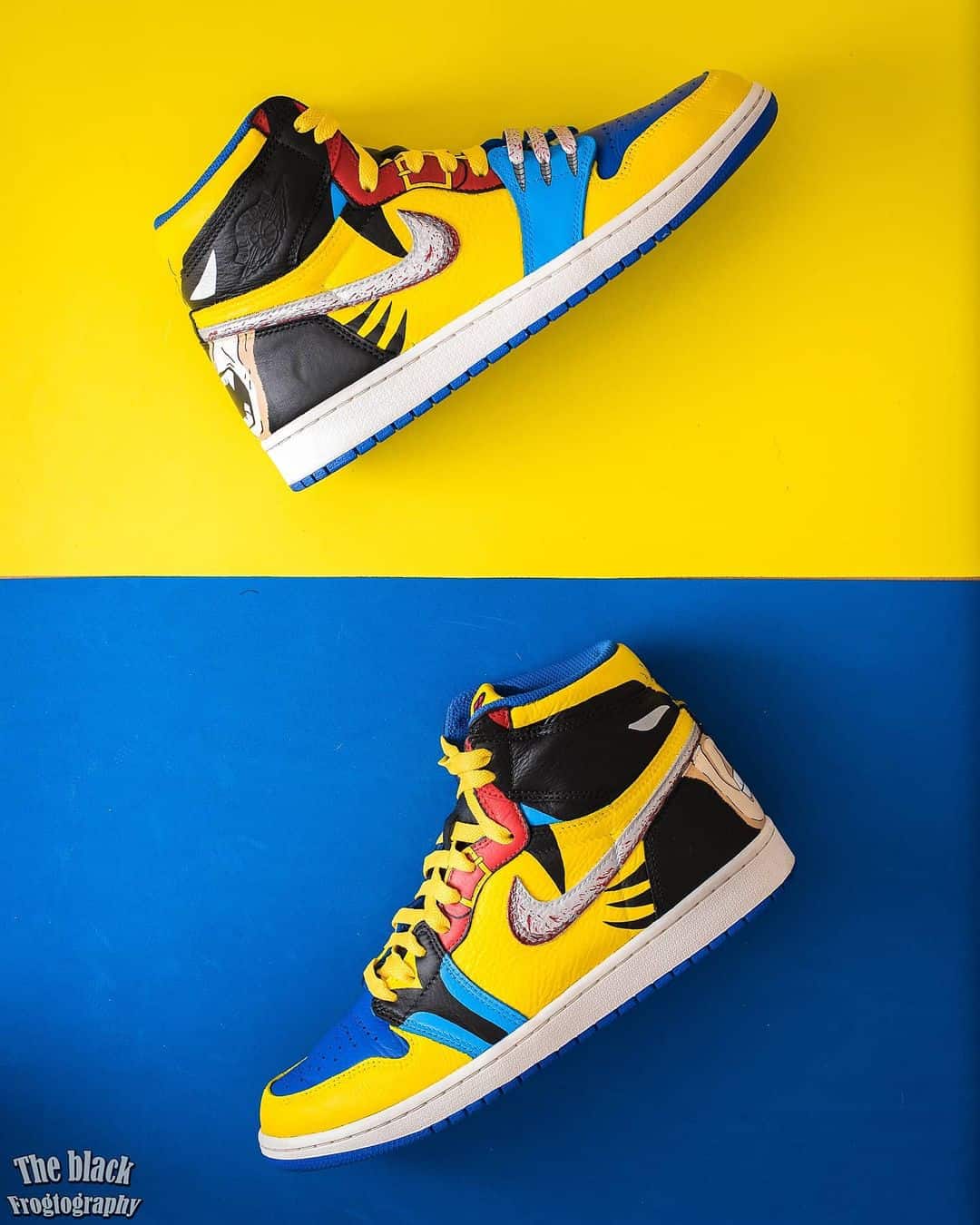 Wolverine Air Jordan 1 Sneakers To Wear To Deadpool 3