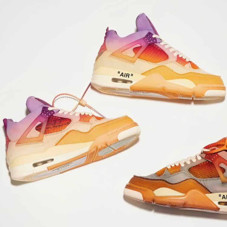 Off-White x Air Jordan 4 Retro "Dusk" Is All The Colours of the Sunset