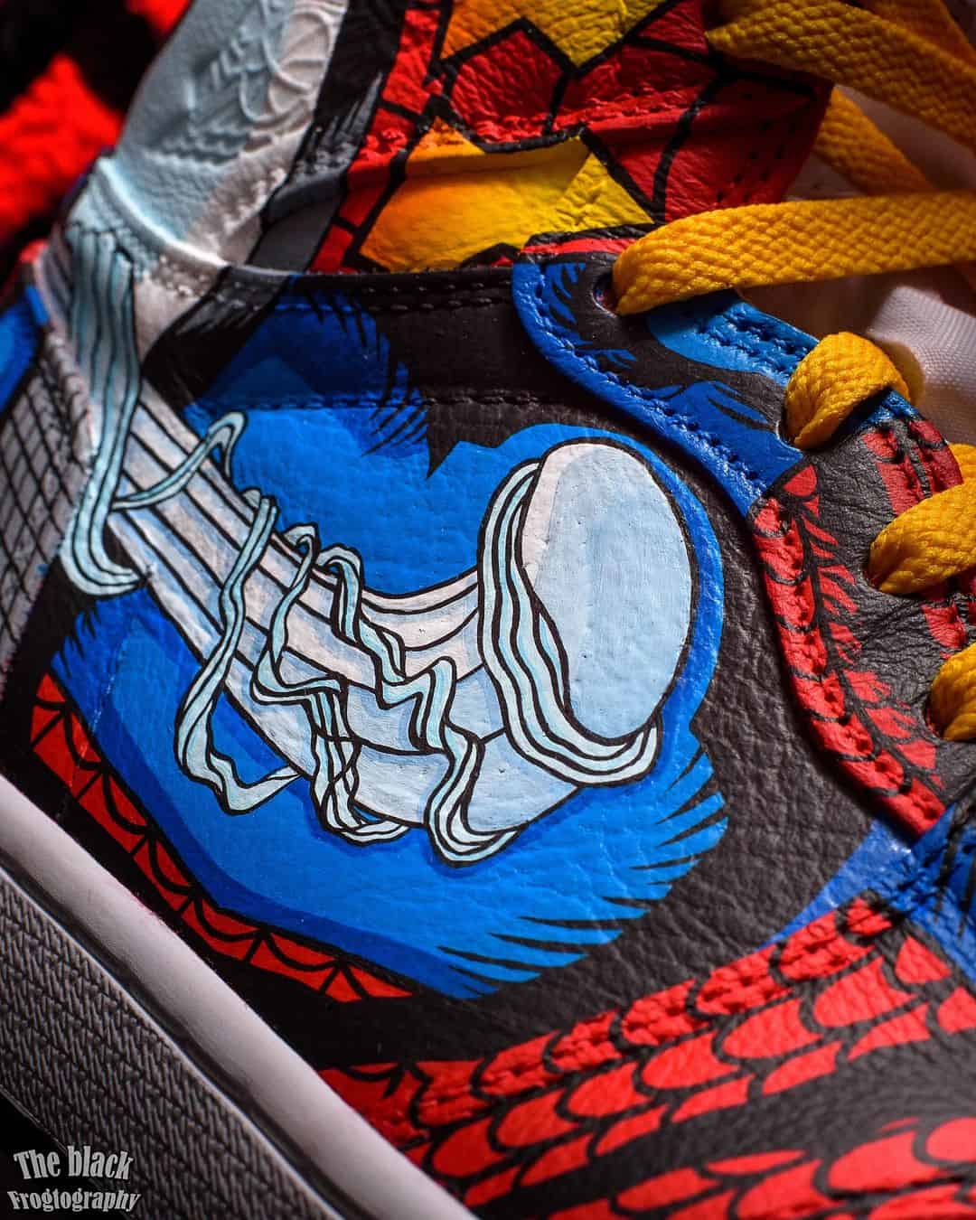 Air Jordan 1 "Spider-Man" Sneakers Swing Into Action