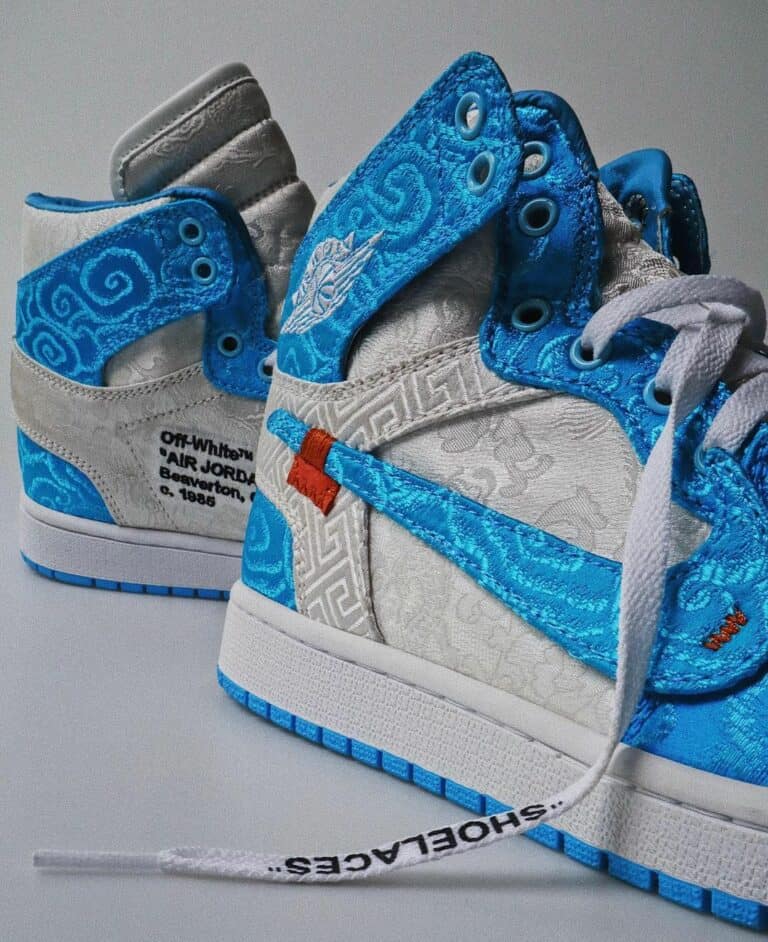 The UNC Off-White Air Jordan 1 High Lux Is Beautiful