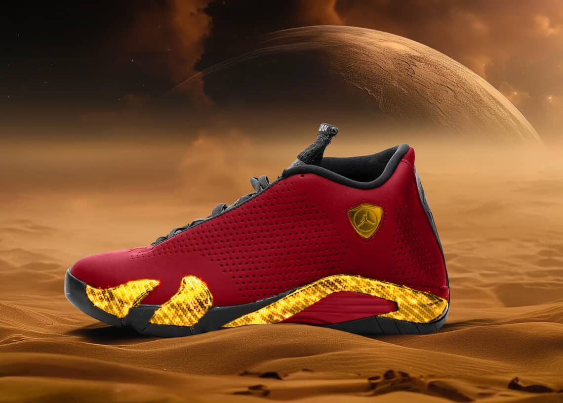 The Air Jordan 14 Red "Ferrari" Is Revving Up For A 2025 Release