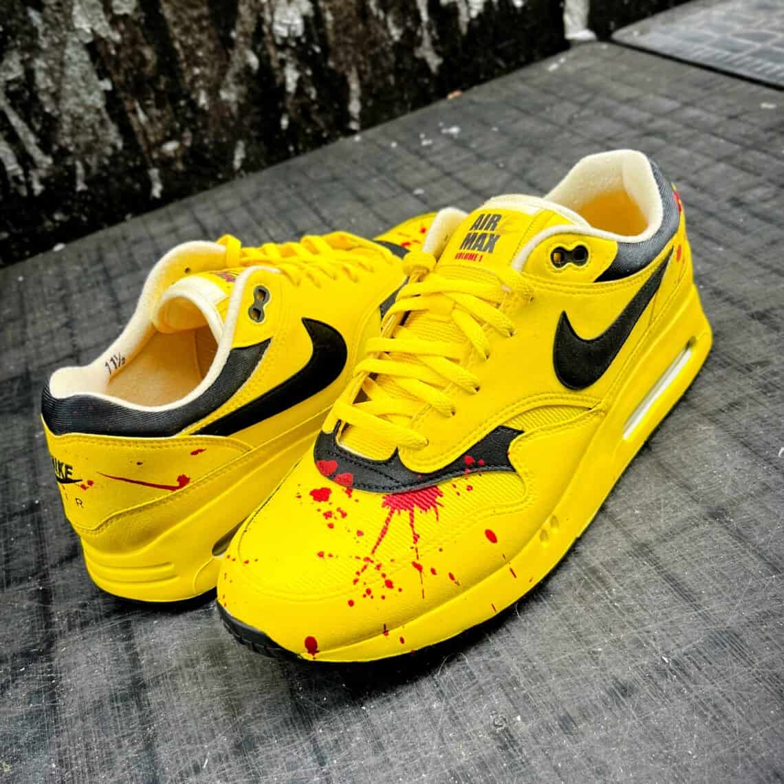 These Kill Bill Air Max Sneakers Are Hot