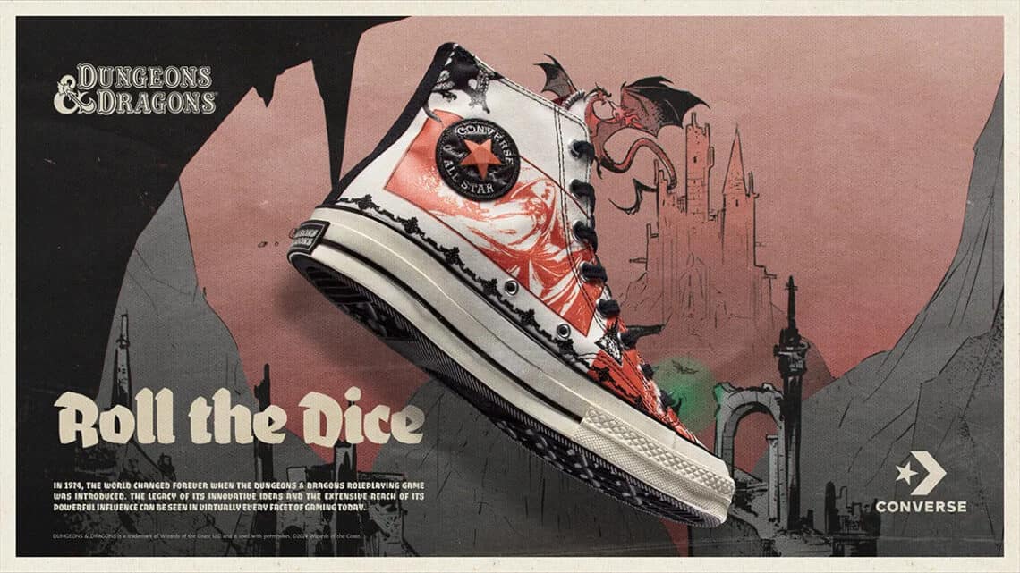 Converse Chuck 70 Celebrates Dungeons & Dragons History