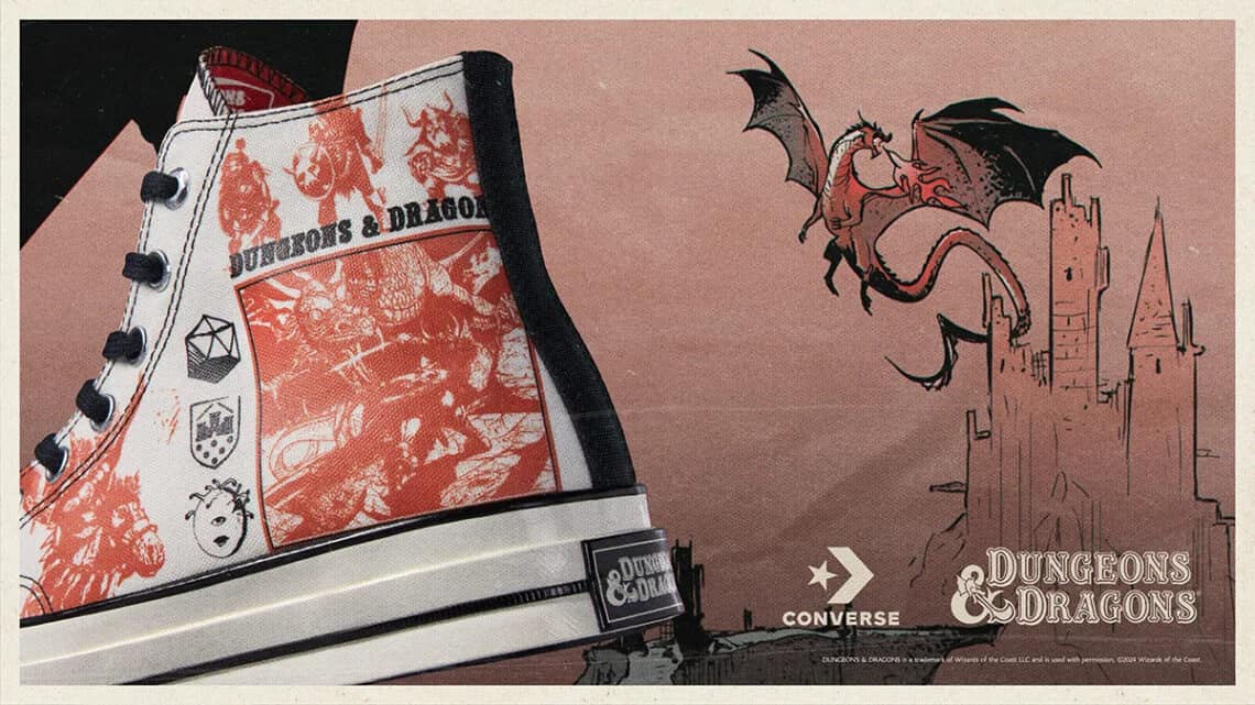Converse Chuck 70 Celebrates Dungeons & Dragons History