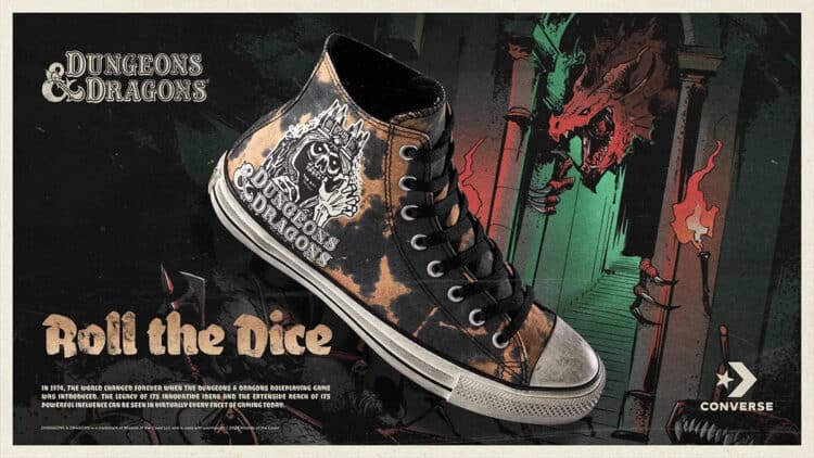 Converse Chuck 70 Celebrates Dungeons & Dragons History Converse Chuck 70 Celebrates Dungeons & Dragons History
