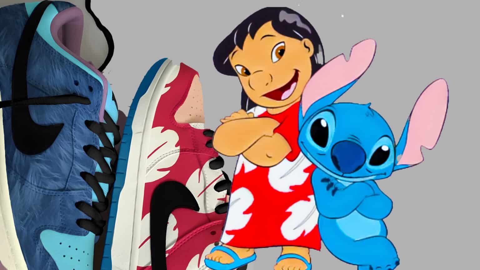 Lilo & Stitch x Nike SB Dunk Sneakers Are The Perfect Pair