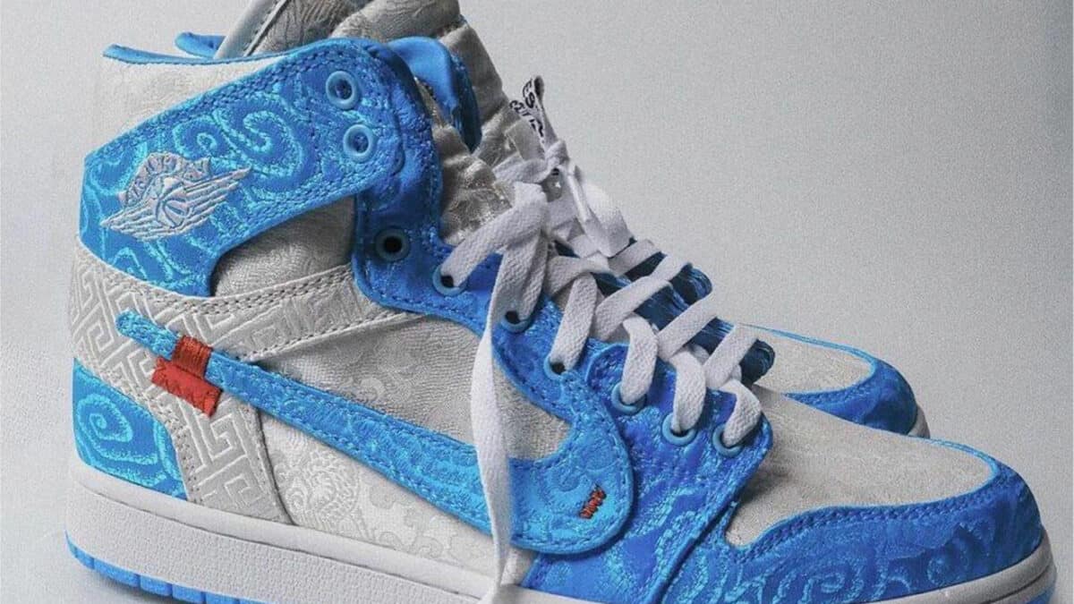 The UNC Off-White Air Jordan 1 High Lux Is Beautiful
