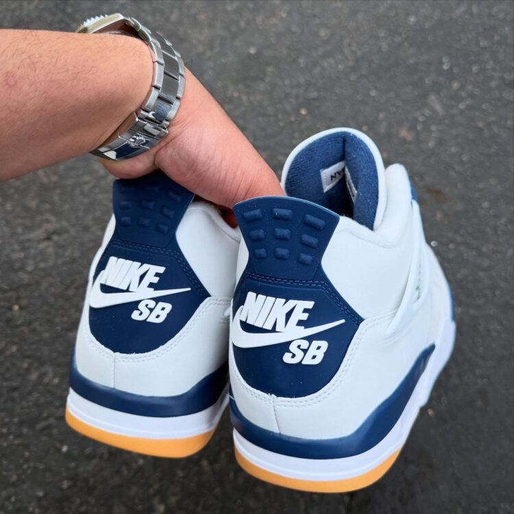 Jordan Brand & Nike SB Drop The Sleek ‘Summit White Navy’ AJ4