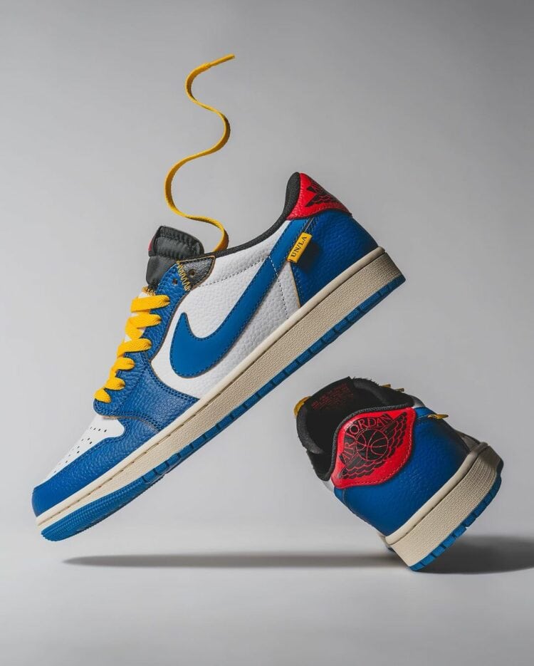 A Low-Top Take on the Iconic Union LA x Air Jordan 1 “Storm Blue” Gives ...