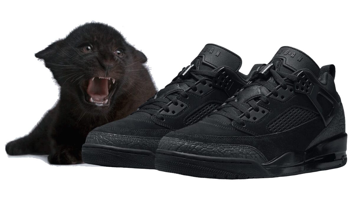Jordan Spizike Low 'Black Cat': The Ultimate Blend of Iconic Jordans