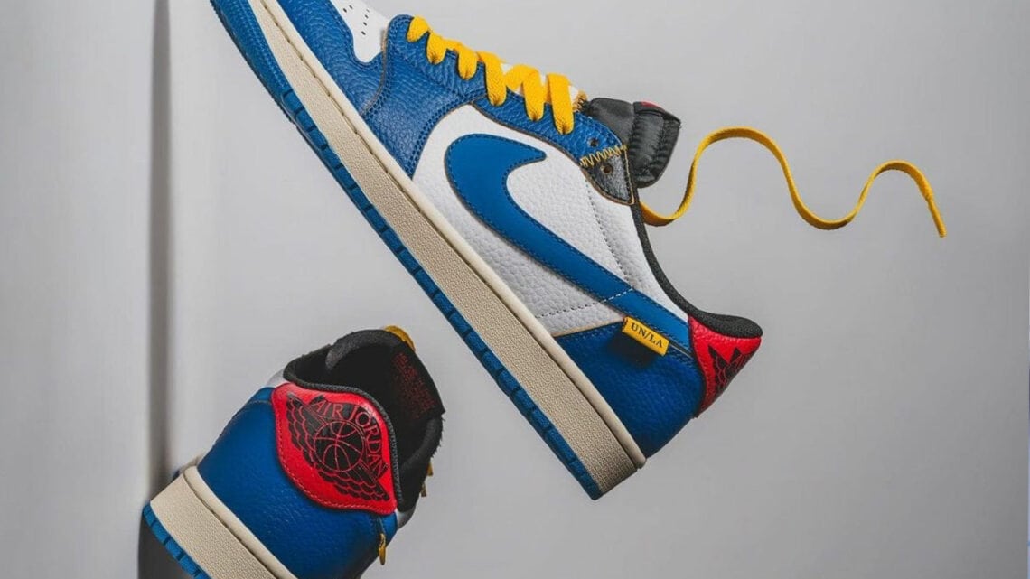 A Low-Top Take on the Iconic Union LA x Air Jordan 1 “Storm Blue” Gives ...