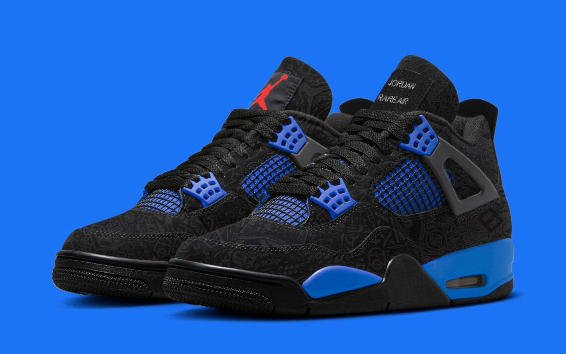 Air Jordan 4 "Rare Air Laser" Features Beautiful Etching Design