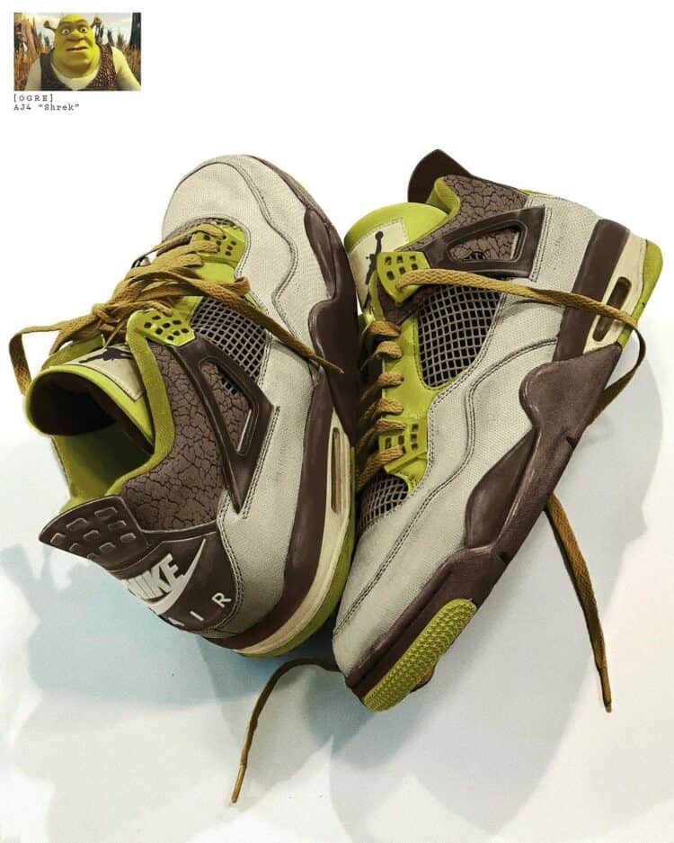 Would You Rock These Shrek Air Jordans?