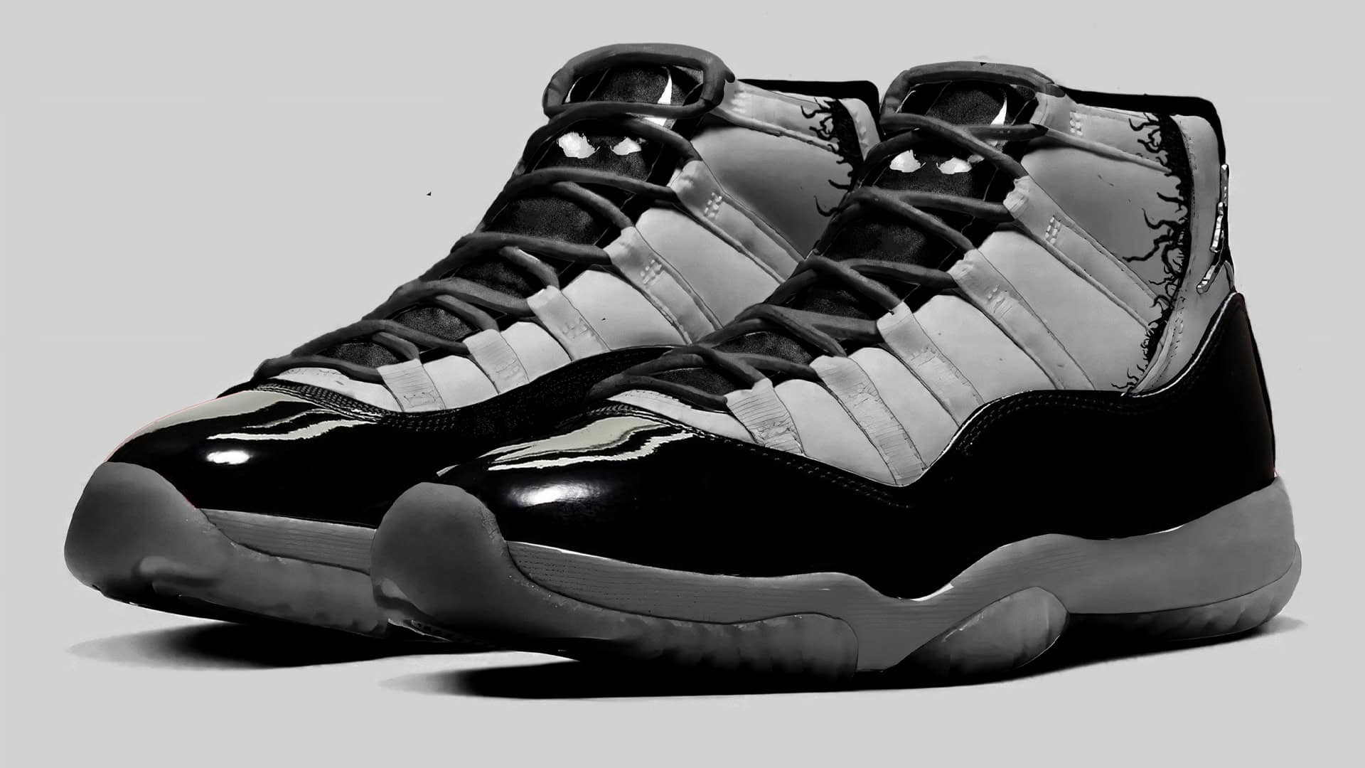 "Venom" Air Jordan 11 Celebrates The Marvel Villain