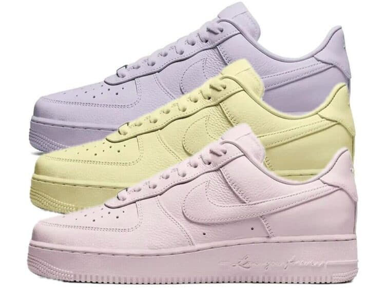 NOCTA x Nike Air Force 1 "Love You Forever" Gets 3 New Colours
