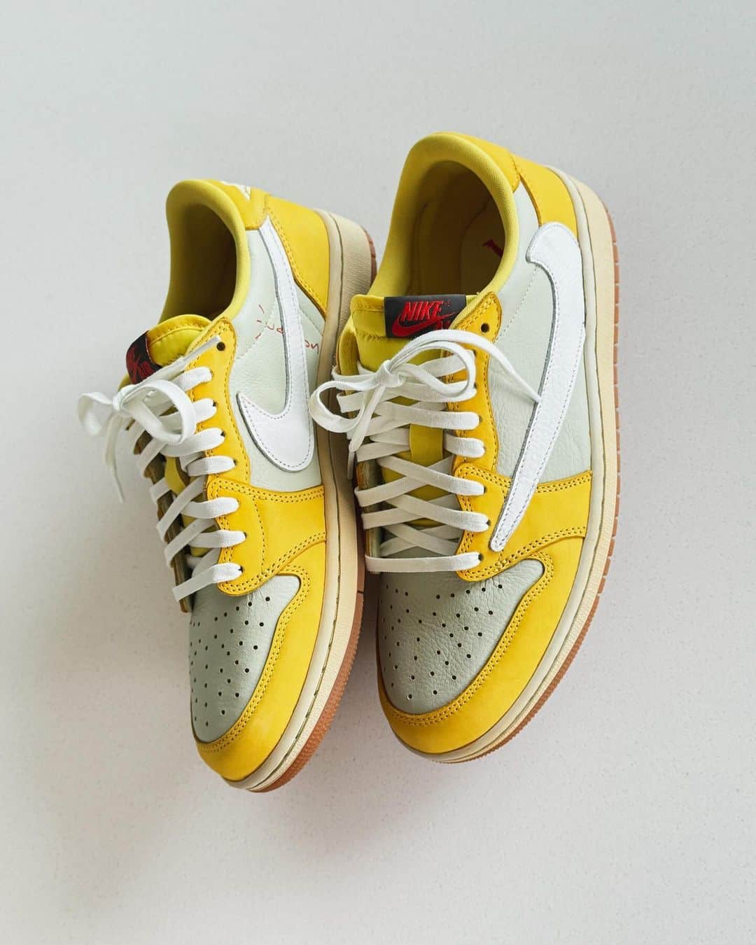 "Canary Yellow" Travis Scott x Air Jordan 1 Low Is Not Available