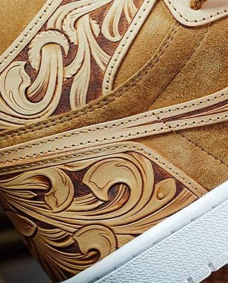 John Trottier's "Hand-Carved" Air Jordan 1 Lux Is Beautiful