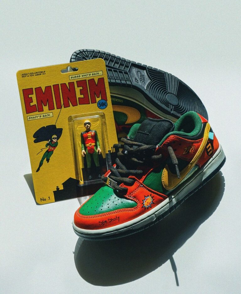 Slim Shady x Nike SB Dunk Low: The Guess Who’s Back Eminem Sneaker is Hot