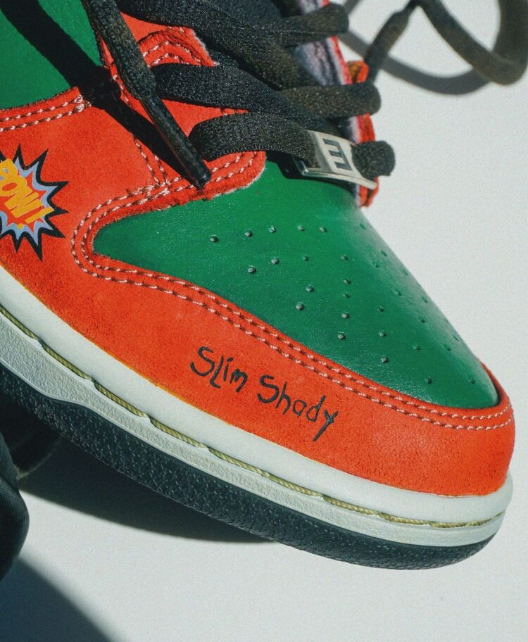 Slim Shady x Nike SB Dunk Low: The Guess Who’s Back Eminem Sneaker is Hot