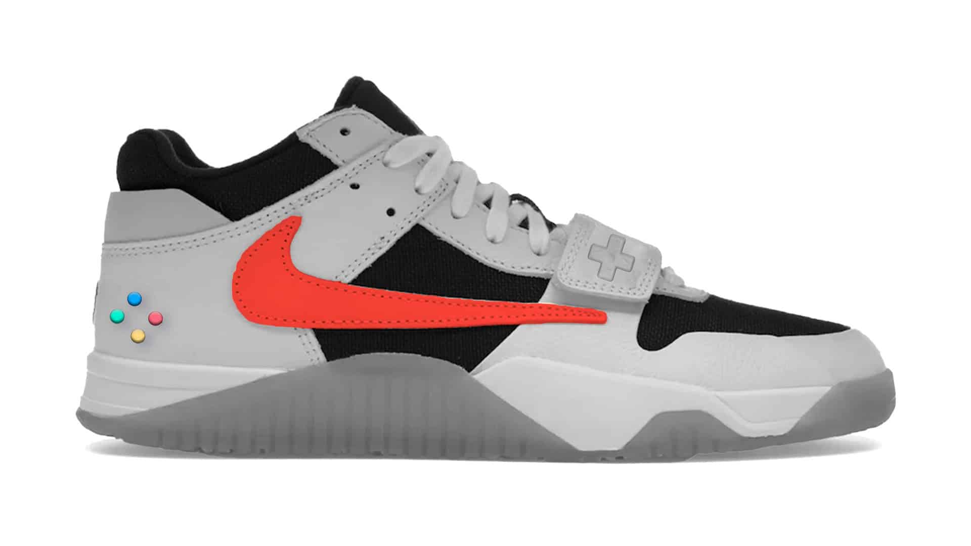 Travis Scott Jordan Jumpman Jack "Super Nintendo" Pays Homage To The SNES