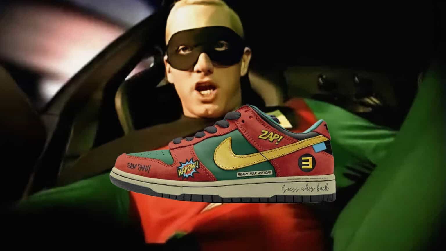 Slim Shady x Nike SB Dunk Low: The Guess Who’s Back Eminem Sneaker is Hot