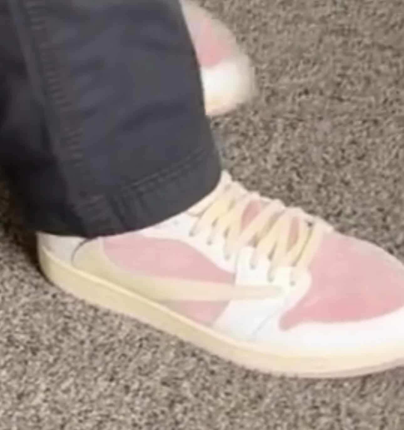 Travis Scott x Air Jordan 1 Low OG "Shy Pink" Releases 2025