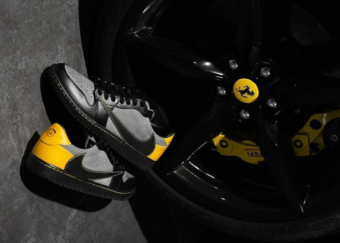 Travis Scott x Air Jordan 1 Low "UCLA" Is A Beautiful Colorway