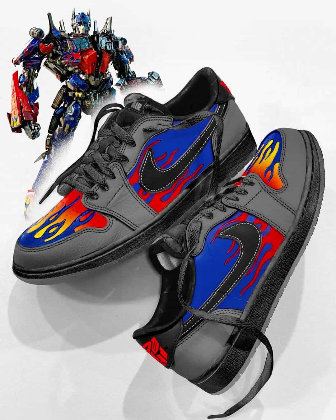 Transformers x Air Jordan 1 "Optimus Prime" Is Nothing Short Of Epic