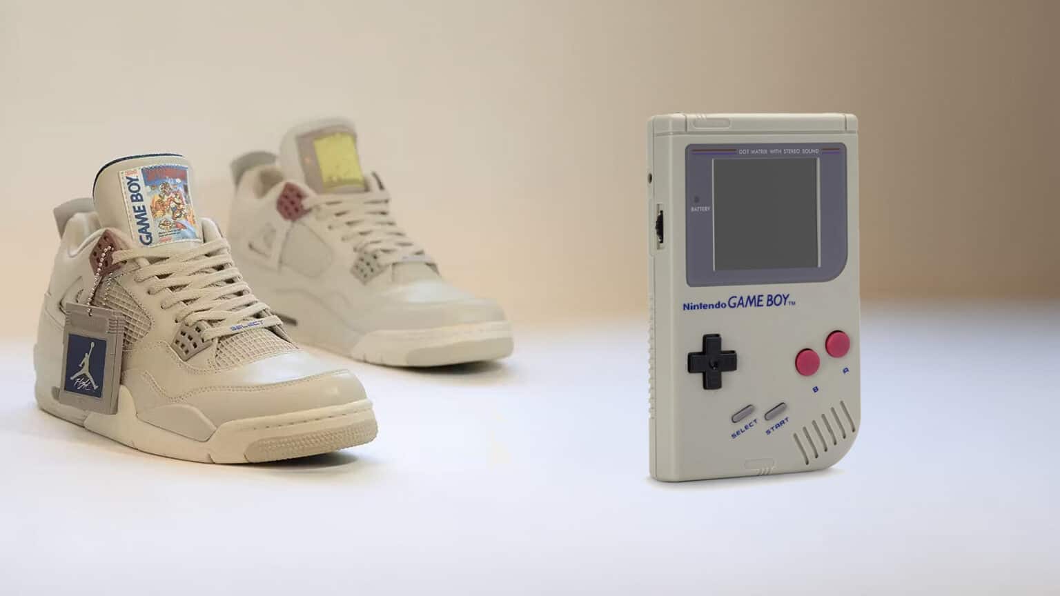 Unlock Nostalgia With The Air Jordan 4 "Game Boy" Sneakers