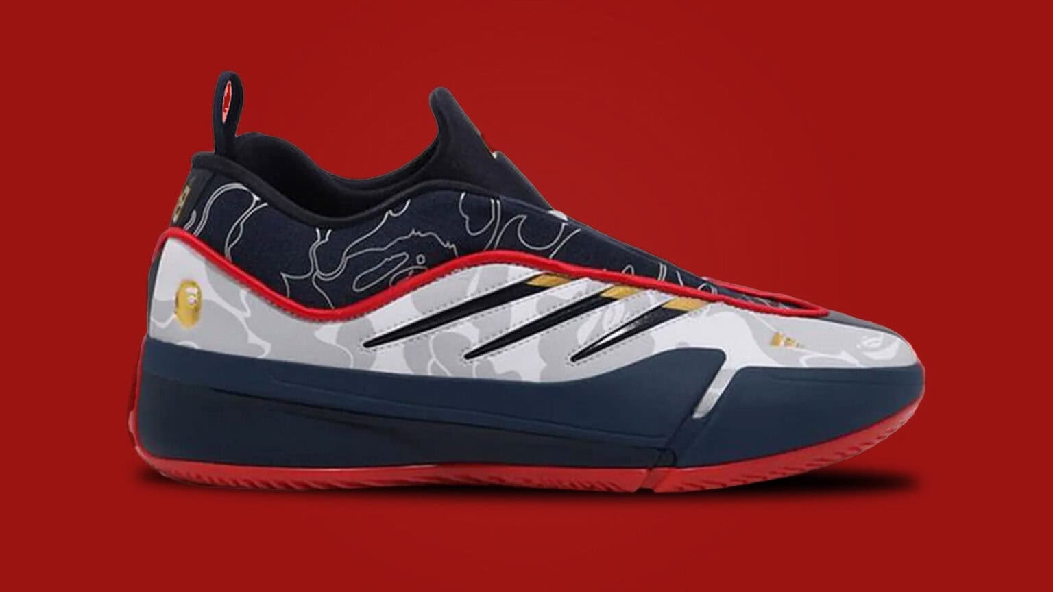 BAPE x adidas Dame 9 Gets Three Striking Colorways